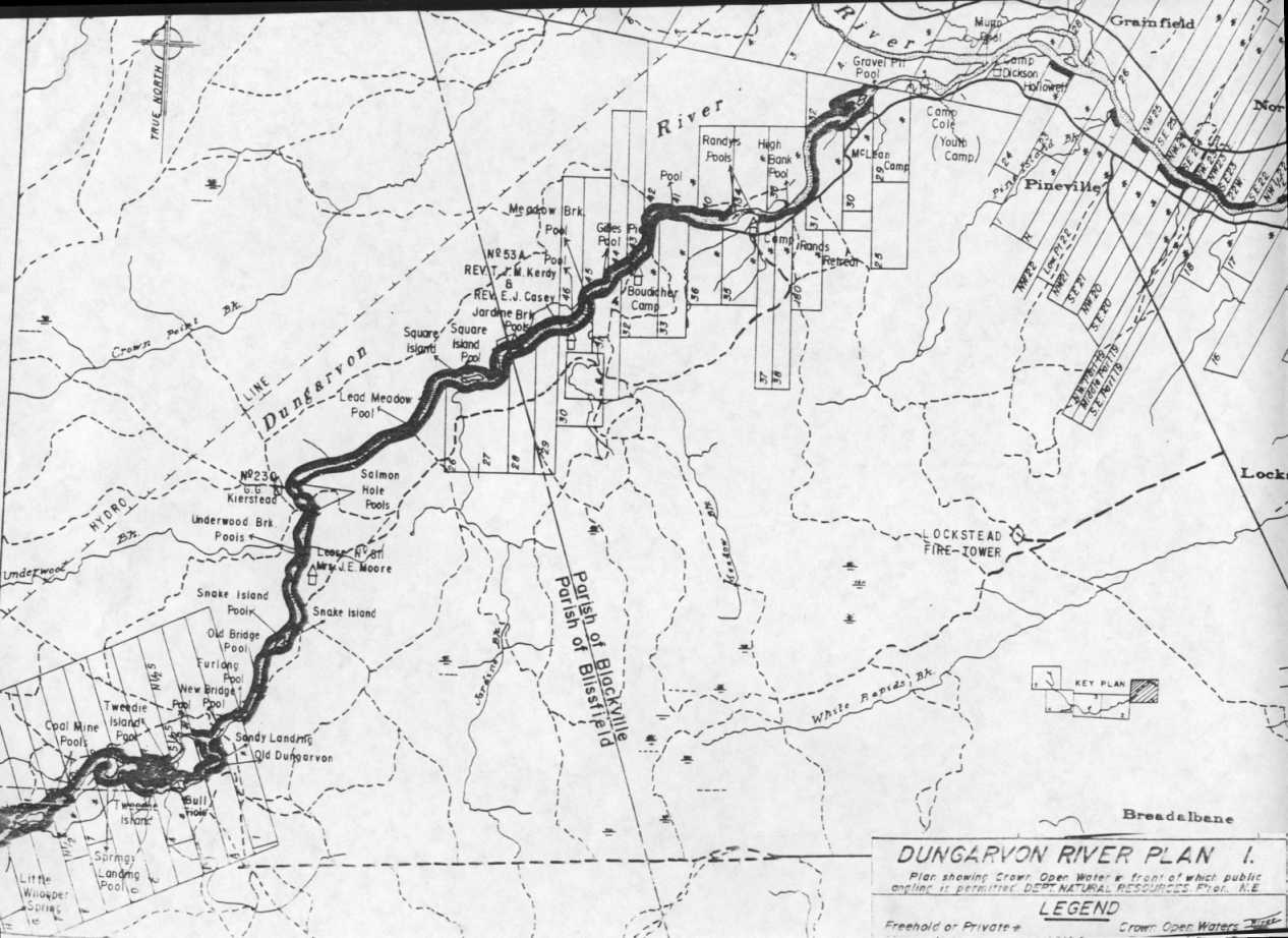 Dungarvon River Map – Miramichi Salmon Association