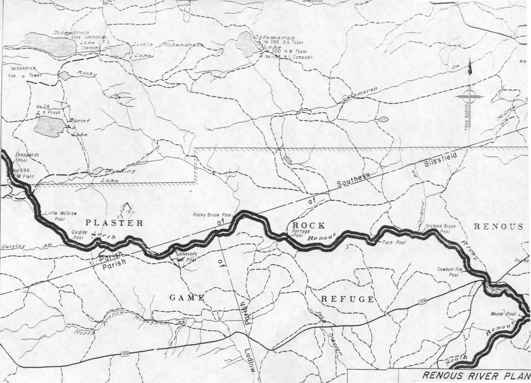 Renous River Map – Miramichi Salmon Association